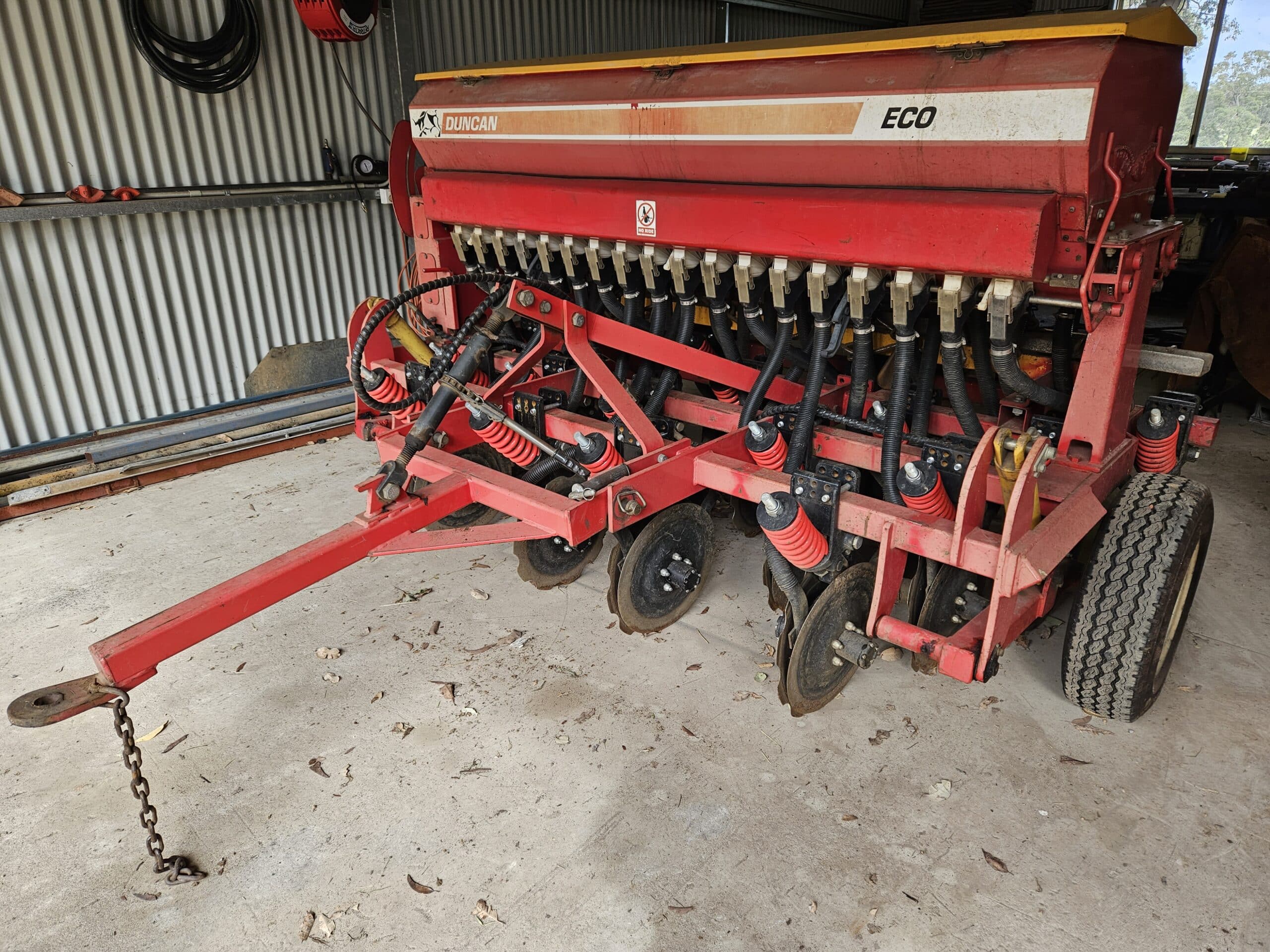 Small Farm Disk Seeder & Pasture Disk Drill | Retrofit Double Disks